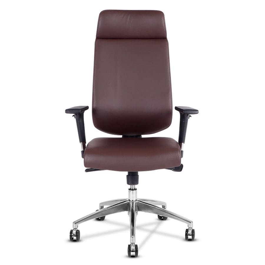 Silla de Cuero Bellini 2 para Oficina. – Tizianni